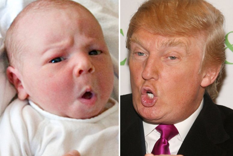 Hilarants ces drôles de bébés qui imitent si bien Donald Trump ...